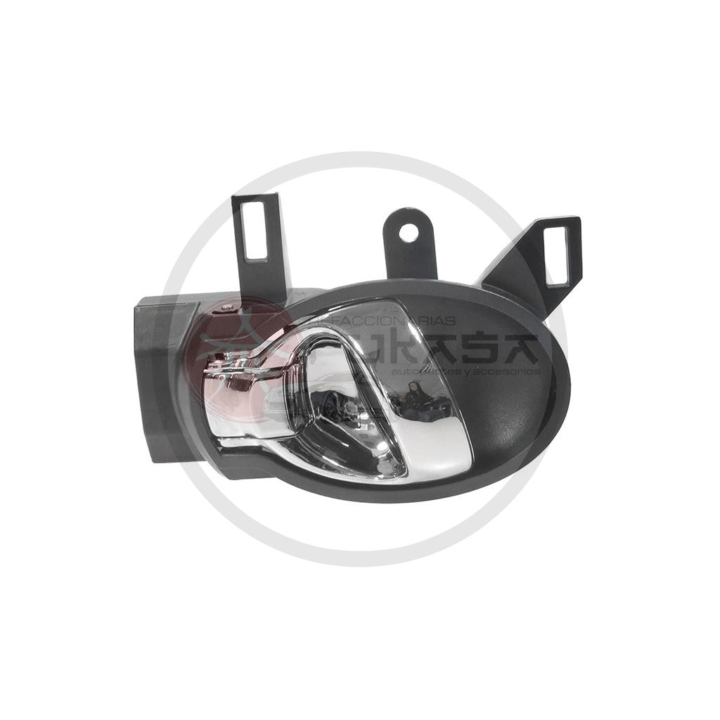 MANIJA INTERIOR DER DEL TRAS NEGRA CROMO VERSA – REFACCIONARIAS FUKASA